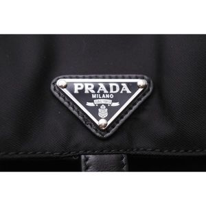 Prada | Bags | Prada Dog Harness Nylon Leather Black | Poshmark